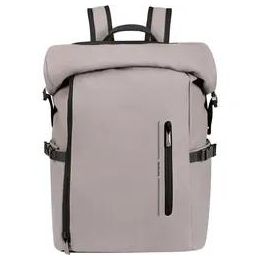Notebookrucksack Samsonite, Gr. B/H/T: 29,5cm x 41,5cm x 14,5cm, rosa, Polyester, Rucks&auml;cke