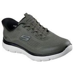 Sneaker Skechers "Summits", Herren, Gr. 41, gr&uuml;n (oliv), Obermaterial: 100% Textilmaterial TEXMAT., Schuhe Sneaker