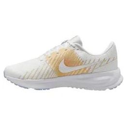 Laufschuh Nike "Run Defy", Damen, Gr. 47,5, wei&szlig;, blau crystal, topaz gold, Synthetik, Textil, Schuhe Laufschuh