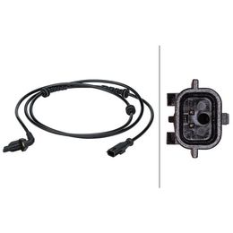 Hella Sensor, Raddrehzahl 6pu012679281 Hinterachse f&uuml;r RENAULT