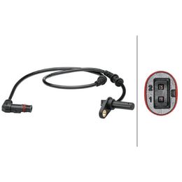 Hella Sensor, Raddrehzahl 6pu012679491 Vorderachse f&uuml;r Mercedes