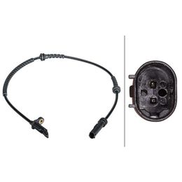 Hella Sensor, Raddrehzahl 6pu012679511 Vorderachse f&uuml;r MINI