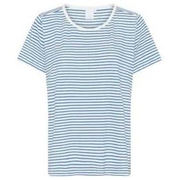 Kurzarmhemd CCDK COPENHAGEN "CCDK Copenhagen sleep shirt Bea", Herren, Gr. XS, Normalgr&ouml;&szlig;en, riverside stripe, Obermaterial: 68% Viskose, 27% Baumwolle, 5% Elasthan, Hemden