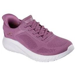 Sneaker Skechers "Bobs", Herren, Gr. 37, pink (pink, wei&szlig;), Obermaterial: 100% Textilmaterial TEXMAT., Schuhe Sneaker