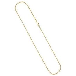 Goldkette Jobo "Schlangenkette 1,4 mm" Gr. 45, gelbgold 333, Halsketten, Damen, 45cm, Gelbgold 333, Goldkette, 8 Karat 333 Gold