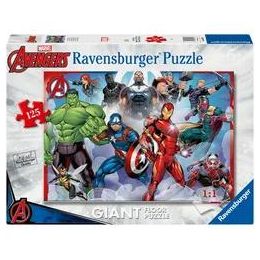 Puzzle Ravensburger "Starke Avengers", bunt, Puzzles, KinderB:69cm H:49cm, Pappe, Motiv, Made in Germany, B:69cm H:49cm