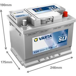 Varta Starterbatterie 555064042k182 13.4KG