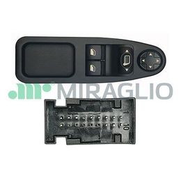 MIRAGLIO Schalter, Fensterheber 121ftp76007 vorne links f&uuml;r Fiat Citro&euml;n (DF-PSA)