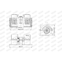 WALKER Innenraumgebl&auml;se wbl01473 f&uuml;r MERCEDES-BENZ