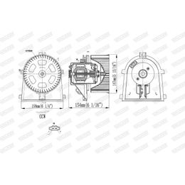 WALKER Innenraumgebl&auml;se wbl01405 f&uuml;r VAG