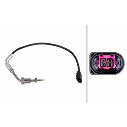 Hella Sensor, Abgastemperatur 6pt358226441 f&uuml;r VW