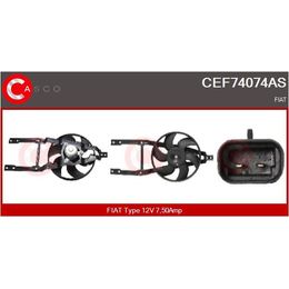 Casco Elektromotor, K&uuml;hlerl&uuml;fter cef74074as f&uuml;r FIAT
