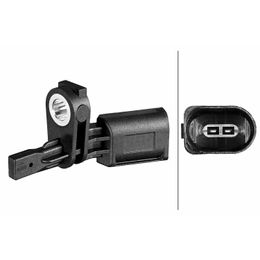 Hella Sensor, Raddrehzahl 6pu358216501 Vorderachse f&uuml;r VW
