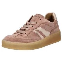 Sneaker Gabor COMFORT "Gabor Comfort Sneaker Leder", Damen, Gr. 44, braun, Leder, Schuhe Sneaker