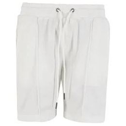 Shorts Urban Classics "Urban Classics Tennis Core Shorts", Herren, Gr. L, US-Gr&ouml;&szlig;en, sanftes wei&szlig;, 100% Polyester, normal, Hosen Shorts