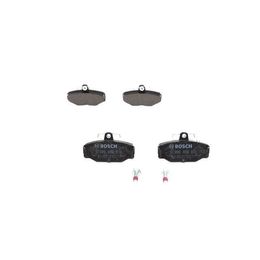 Bosch Bremsensatz, Scheibenbremse ijf1413sz4 Hinterachse voll 252mm 10mm f&uuml;r Ford MG