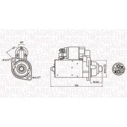 MAGNETI MARELLI Starter 063720974010 f&uuml;r Ford VW