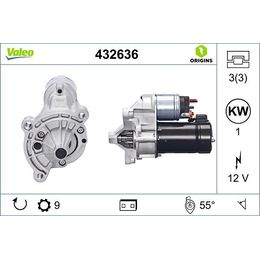 Valeo Starter 432636 f&uuml;r Peugeot LANCIA Citro&euml;n Fiat