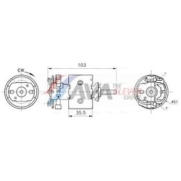 AVA CLEVER CHOICE Innenraumgebl&auml;se ms8783 f&uuml;r VW