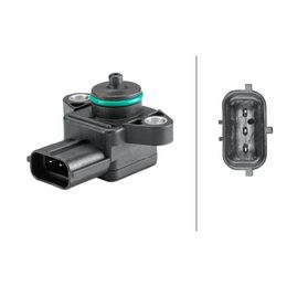 Hella Sensor, Saugrohrdruck 6pp358152231 f&uuml;r LANCIA GM MITSUBISHI Suzuki MWM