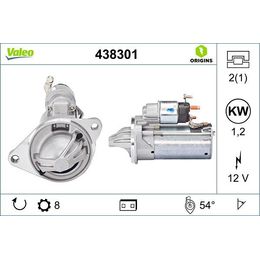 Valeo Starter NEW ORIGINAL PART 438301 f&uuml;r Ford (CHANGAN)