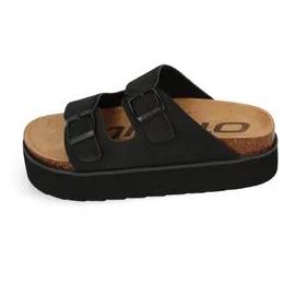 O`Neill Sandale O'NEILL "SANDY PLATFORM SLIDER WOMEN LOW", Herren, Gr. 38, schwarz, Synthetik, Schuhe Sandale