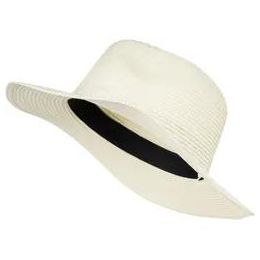Sonnenhut styleBREAKER "Panama Strohhut - Knautschhut", Damen, wei&szlig; (creme), Obermaterial: 100% Papierstroh PAS., Modisch, H&uuml;te