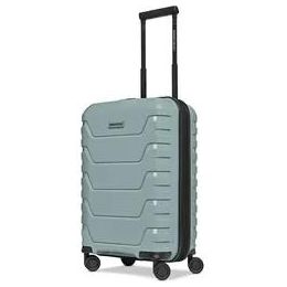 Trolley SMARTBOX "Edition 01 4 Rollen Kabinentrolley 55 cm mit Dehnfalte", Gr. 42 l, mint, Polypropylen, Koffer
