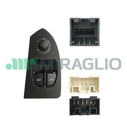MIRAGLIO Schalter, Fensterheber 121ftp76003 vorne links f&uuml;r Fiat Citro&euml;n (DF-PSA)
