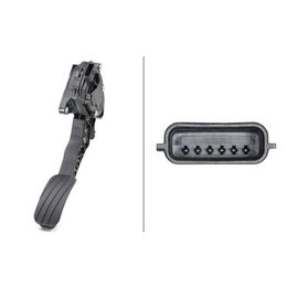 Hella Sensor, Fahrpedalstellung 6pv009978781 f&uuml;r RENAULT