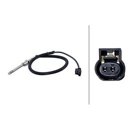 Hella Sensor, Abgastemperatur 6pt010376311 f&uuml;r Mercedes SMART