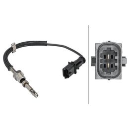 Hella Sensor, Abgastemperatur 6pt358181461 f&uuml;r Opel GM SAAB