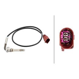 Hella Sensor, Abgastemperatur 6pt358181651 f&uuml;r VW