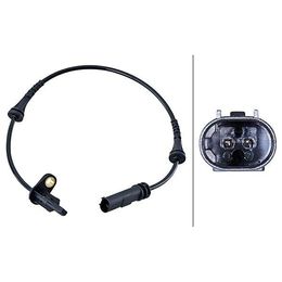 Hella Sensor, Raddrehzahl 6pu358216141 Hinterachse f&uuml;r BMW
