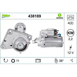Valeo Starter 438189 f&uuml;r VAUXHALL MINI OPEL PEUGEOT CITRO&Euml;N SUZUKI
