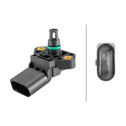 Hella Sensor, Ladedruck 6pp358152261 f&uuml;r VW