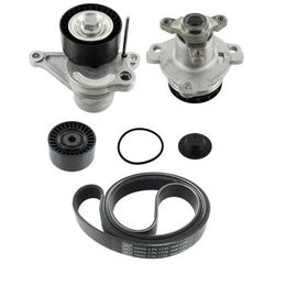 SKF Wasserpumpe + Keilrippenriemensatz vkmc36084 f&uuml;r VAUXHALL HONDA MERCEDES-BENZ RENAULT NISSAN DACIA