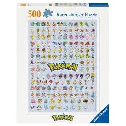 Puzzle Ravensburger "Pok&eacute;mon", bunt, Puzzles, KinderB:36cm H:49cm, Pappe, Motiv, Made in Germany, B:36cm H:49cm