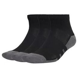 Kurzsocken Adidas ORIGINALS "Socken Essentials Climacool Quarter Socken 3er Pack", Herren, Gr. 37-39, schwarz, Obermaterial: 61% Polyester PES. 35% Baumwolle CO. 3% Elasthan EL. 1% Polyamid PA., Socken