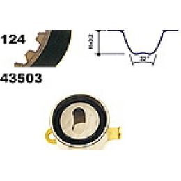 MAPCO Zahnriemensatz 23503 f&uuml;r Chrysler HONDA ROVER