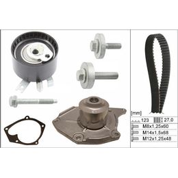 INA Wasserpumpe + Zahnriemensatz 530019731 f&uuml;r NISSAN DACIA