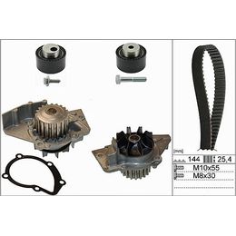 INA Wasserpumpe + Zahnriemensatz 530023530 f&uuml;r FIAT CITRO&Euml;N PEUGEOT LANCIA