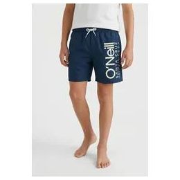 O`Neill Badeshorts O'NEILL "O'NEILL CALI SWIMSHORTS", Jungen, Gr. 152 (146), N-Gr, english even, Obermaterial: 100% Polyester. Futter: 100% Polyester, Badehosen Badeshorts, f&uuml;r Kinder, mit Eingrifftaschen, mit Innenhose aus Mesh