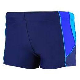 Badehose AQUARTI "Badehose Aquarti Herren Badehose Kurz mit Kontrastpaspel", Damen, Gr. XL, N-Gr, blau (07 dunkelblau, blau, hellblau), Obermaterial: 80% Polyamid PA. 20% Elasthan EL., Badehosen Badehose