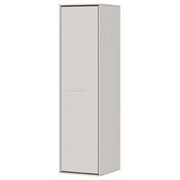 Midischrank Germania "Medium-Schrank "Sovana", kaschmir, B:31cm H:112cm T:31cm, Holzwerkstoff, Metall, Schr&auml;nke, Midischrank, H&auml;ngender Medium-Schrank mit einer ged&auml;mpften T&uuml;r