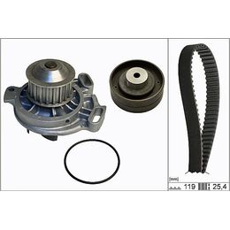 INA Wasserpumpe + Zahnriemensatz 530015230 f&uuml;r Volvo VW