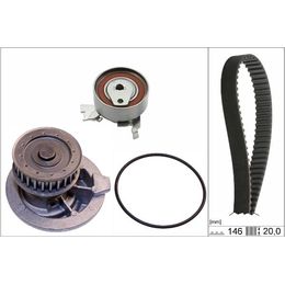INA Wasserpumpe + Zahnriemensatz 530014730 f&uuml;r Vaughall DAEWOO