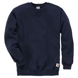T-Shirt Carhartt "Sweatshirt", Damen, Gr. XL, blau (new navy), Obermaterial: 50% Baumwolle CO. 50% Polyester PES., Shirts T-Shirt