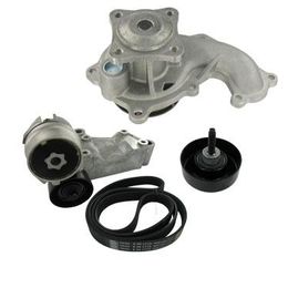 SKF Wasserpumpe + Keilrippenriemensatz vkmc34107 f&uuml;r FORD VAUXHALL CHEVROLET SEAT BMW MINI DODGE MITSUBISHI JEEP