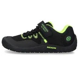 Barfu&szlig;schuh Dockers BY GERLI, Jungen, Gr. 41, schwarz, Textil, Schuhe Barfu&szlig;schuh, Freizeitschuh, Halbschuh, Sneaker in bequemer Form